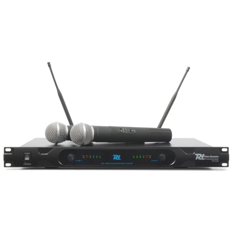 Wireless Microphone UHF 2ch 2micro - EGO Technologies