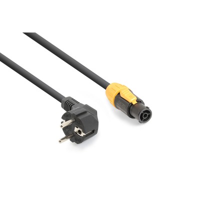Powercon Tr IP65 - Shuko Cable 5.0m - EGO Technologies