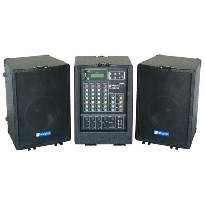 Portable Sound System USB/SD/MP3 2x 300W - EGO Technologies