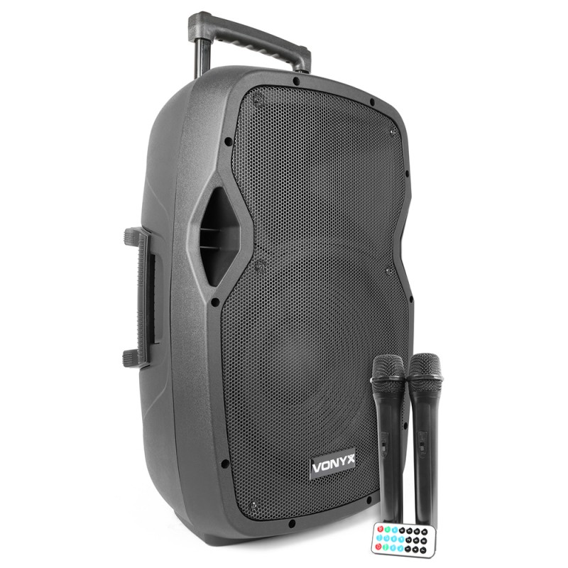 Portable Sound System 12" 2 UHF/BT - EGO Technologies