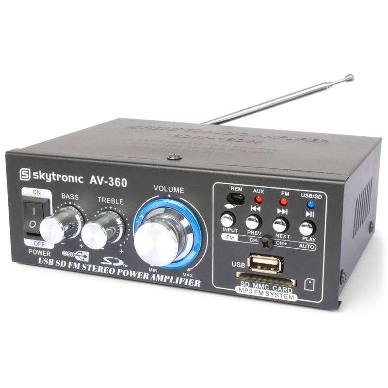 Mini Amplifier SD/USB/MP3 - EGO Technologies