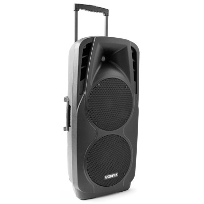Portable Sound System ABS 2x10" 2x UHF, BT - EGO Technologies