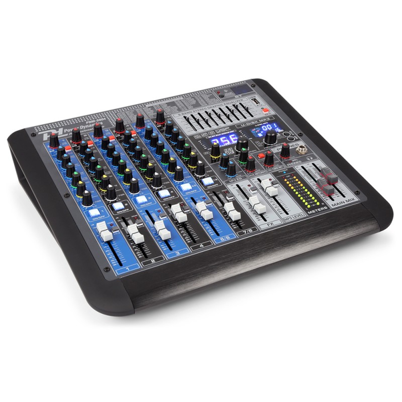 Stage Mixer 8Ch 256DSP/BT/MP3 - EGO Technologies