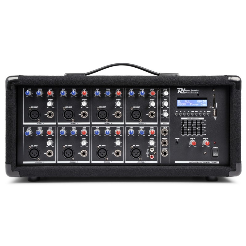 Pow. Mixer 8 Ch MK2 - EGO Technologies